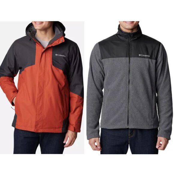 Columbia | Jackets & Coats | Columbia Mens Bugaboo Ii Fleece Interchange Jacket Outerwear Warp ...